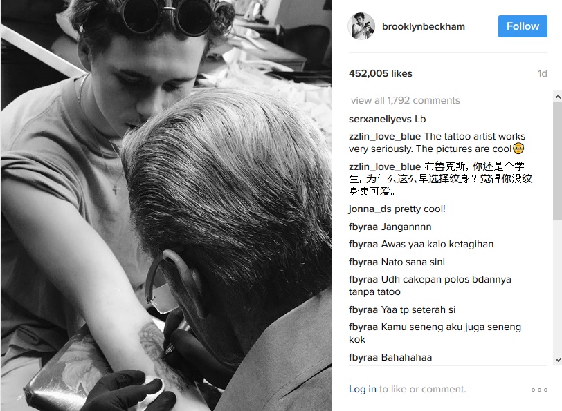 David Beckham Was Caught Doing This With His Oldest Son - Wall Street ...