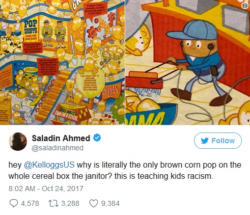 Kellogg Co. Apologizes for Racist Cereal Box - Wall Street Nation