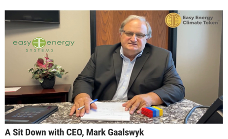 EASY ENERGY FINANCE, INC RELEASES NEW INTERVIEW WITH CEO MARK GAALSWYK ...